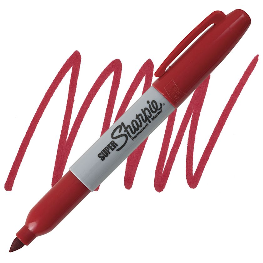 Sharpie Super Sharpie Marker - Red | BLICK Art Materials
