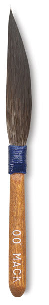 Mack Sword Brush - Striping, 2/0 | BLICK Art Materials