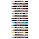 Posca Paint Markers - Set of 16, Assorted Colors, Fine Bullet Tip, 0.9 ...