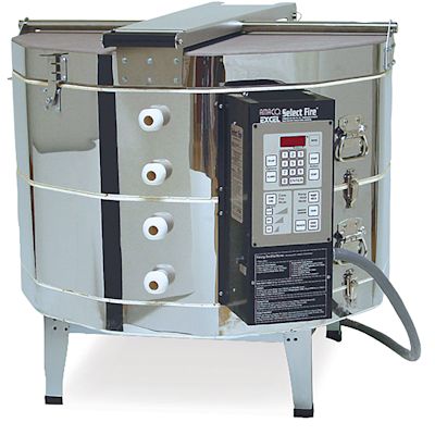 Amaco Excel Kiln with EZ-Lift - EX1226SF, 208V, 1P, 48A, 28" Dia x 17-3 ...