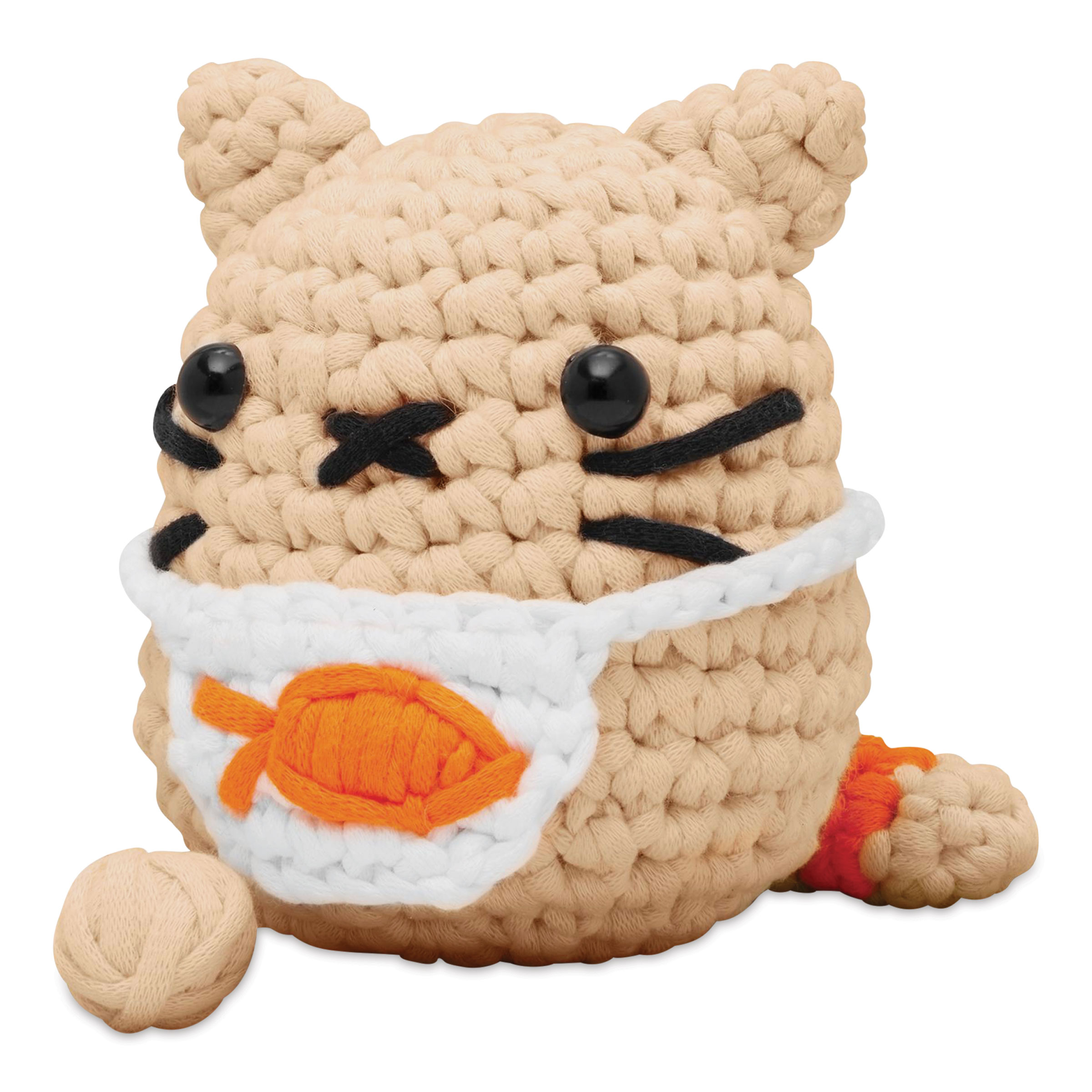 The Woobles Beginner Crochet Amigurumi Kit - Cat | BLICK Art Materials