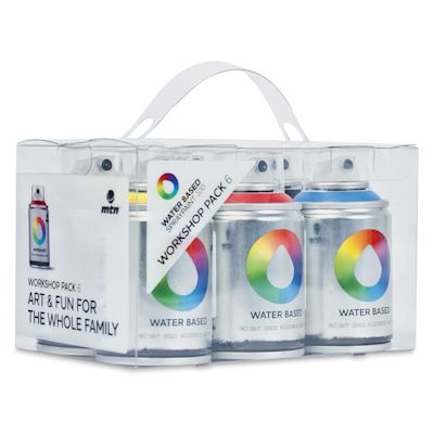 MTN Water Based Spray Paint - Workshop Pack of 6 100 ml cans | BLICK ...