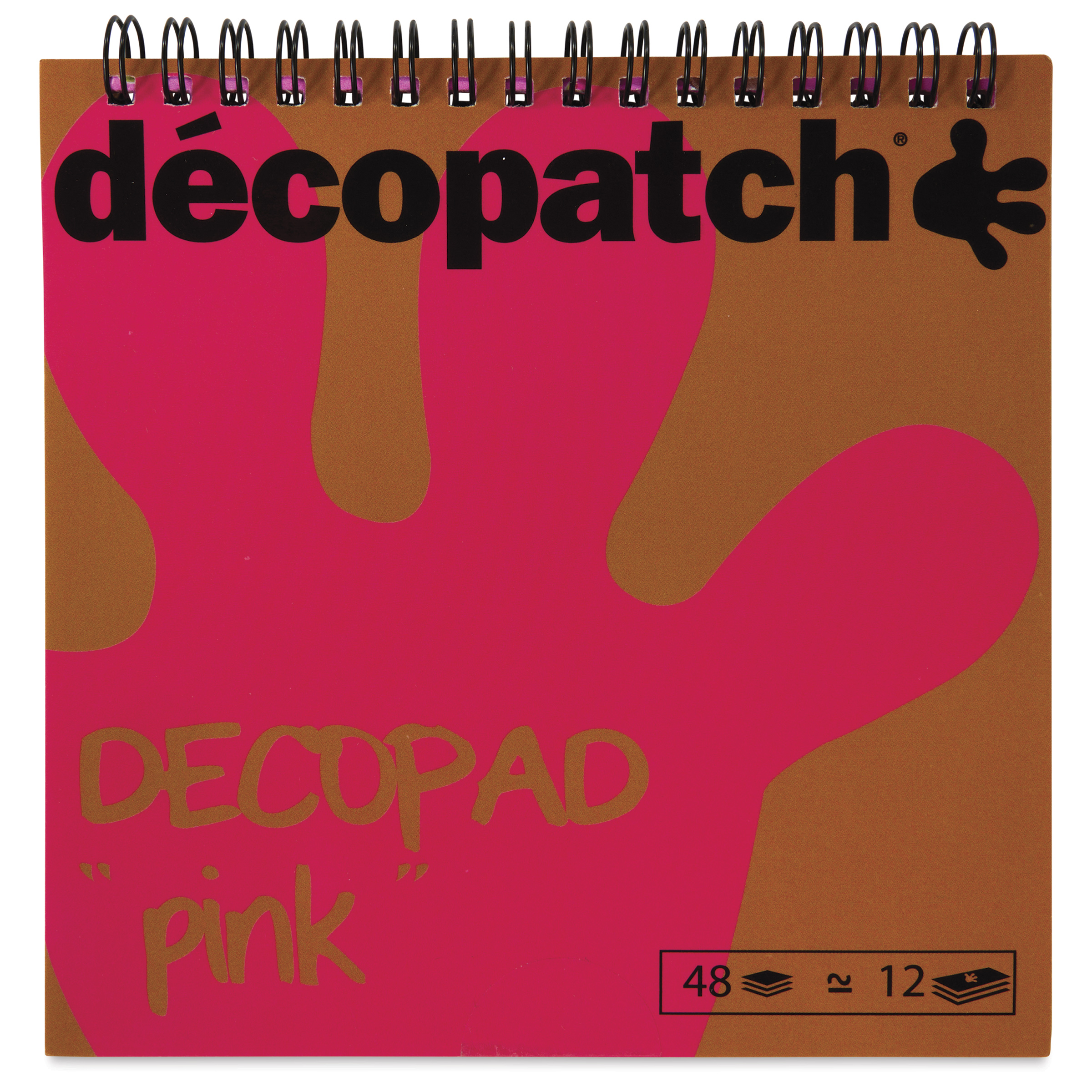 DecoPatch Paper DecoPad - Pink, 6" x 6" | BLICK Art Materials