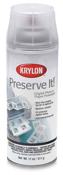 Krylon Preserve It Spray | BLICK Art Materials