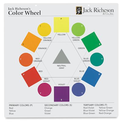 Richeson Extra Large Color Wheel - 19-1/4" x 19-1/4" | BLICK Art Materials