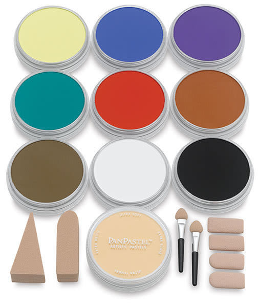 PanPastel Artists’ Painting Pastels Set - Painting Colors, Set of 10 ...