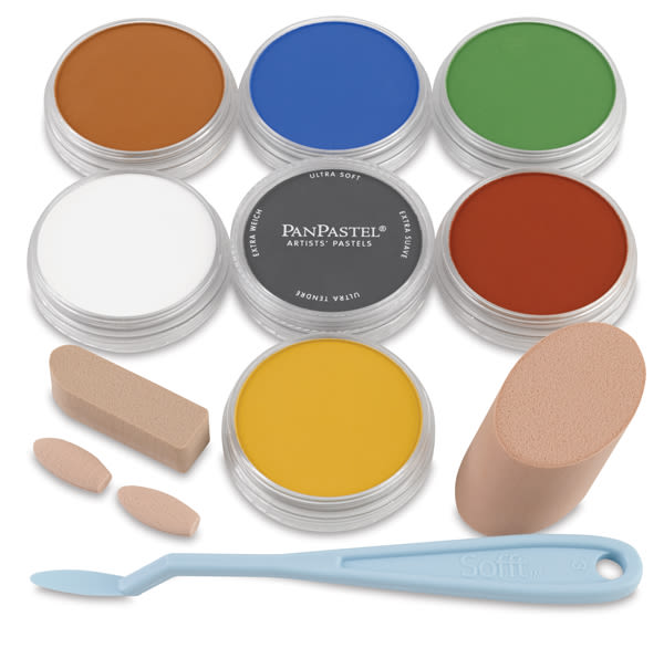 PanPastel Artists’ Painting Pastels Set - Landscape Colors, Set of 7 ...