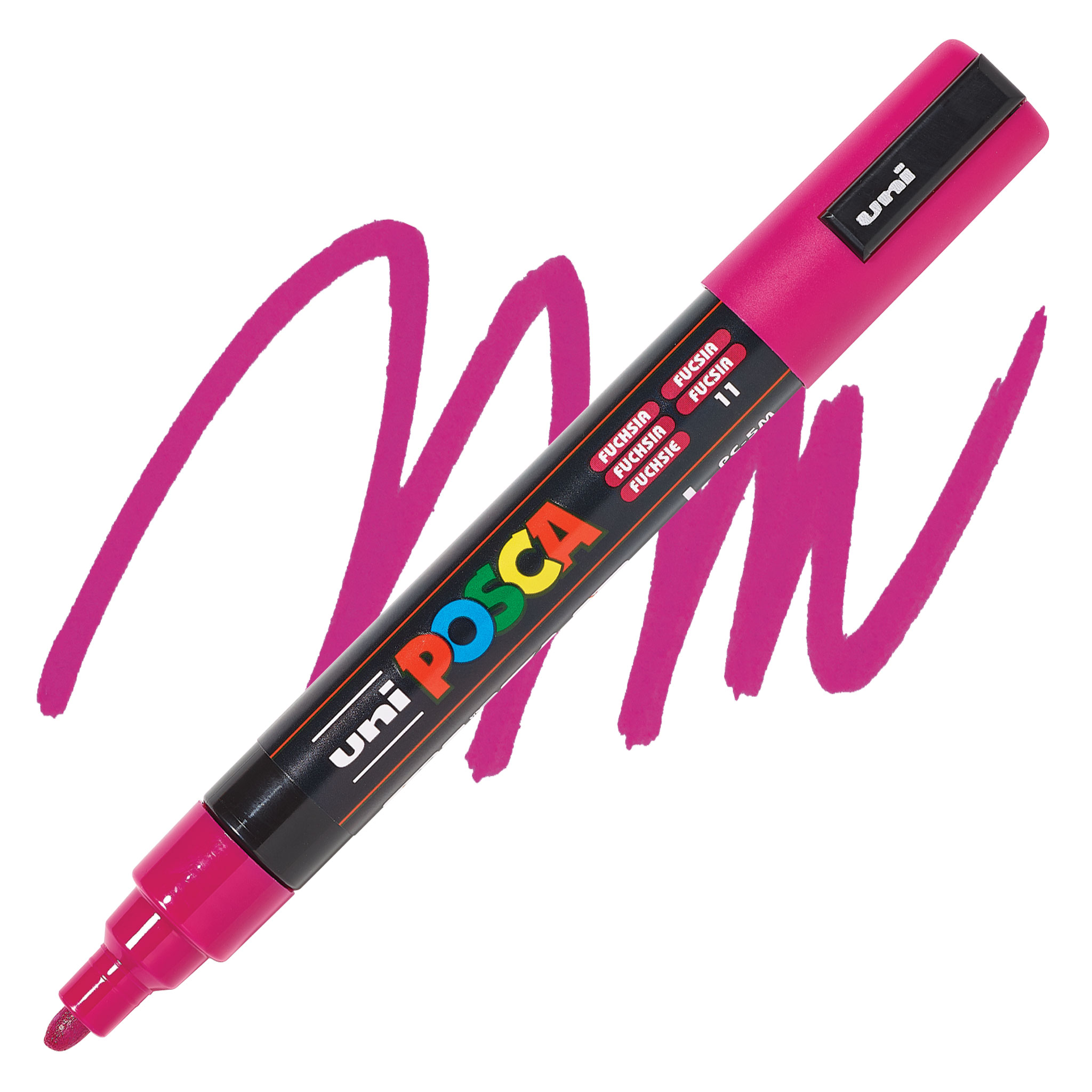 Posca Paint Marker - Fuchsia, Bullet Tip, 2.5 mm | BLICK Art Materials
