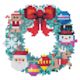 Perler Wreath Deluxe Fused Bead Kit | BLICK Art Materials