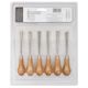 Excel Blades Deluxe Palm Style Chisels - Set of 6 | BLICK Art Materials
