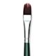 Silver Brush Ruby Satin Synthetic Brush - Filbert Comb, Size 1/2 ...