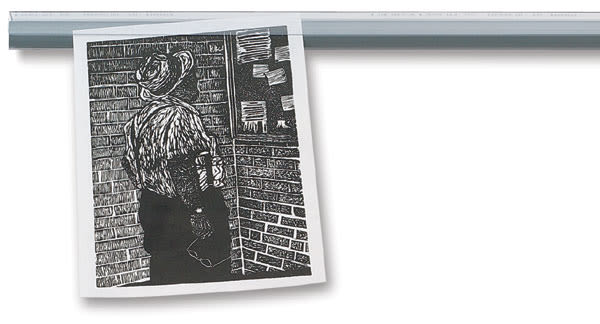 Ghent Hold Up Display Rail | BLICK Art Materials