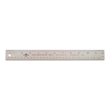 Alvin Non-Skid Stainless Steel Ruler | BLICK Art Materials
