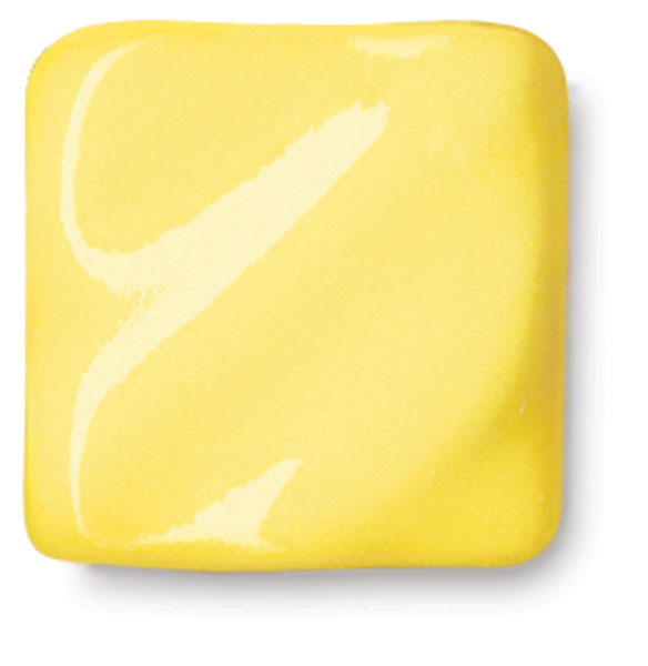 Amaco High Fire Glaze - Bright Yellow, Pint | BLICK Art Materials