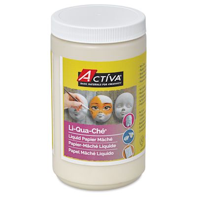 Activa Li-Qua-Che Pourable Papier Mâché - Quart | BLICK Art Materials