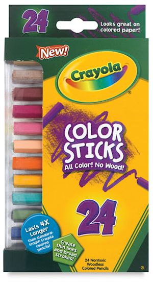Crayola Color Sticks Set - Set of 24 | BLICK Art Materials