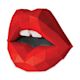 Papercraft World 3D Papercraft Wall Art DIY Kit - Red Lips | BLICK Art ...
