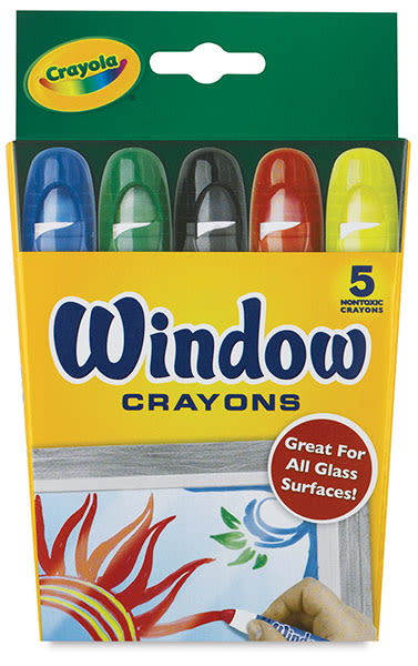 Crayola Washable Window Crayon Set | BLICK Art Materials