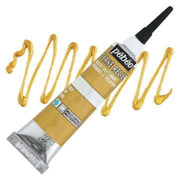 Pebeo Vitrail Paint Outliner - Gold Outliner, 20 ml tube | BLICK Art ...