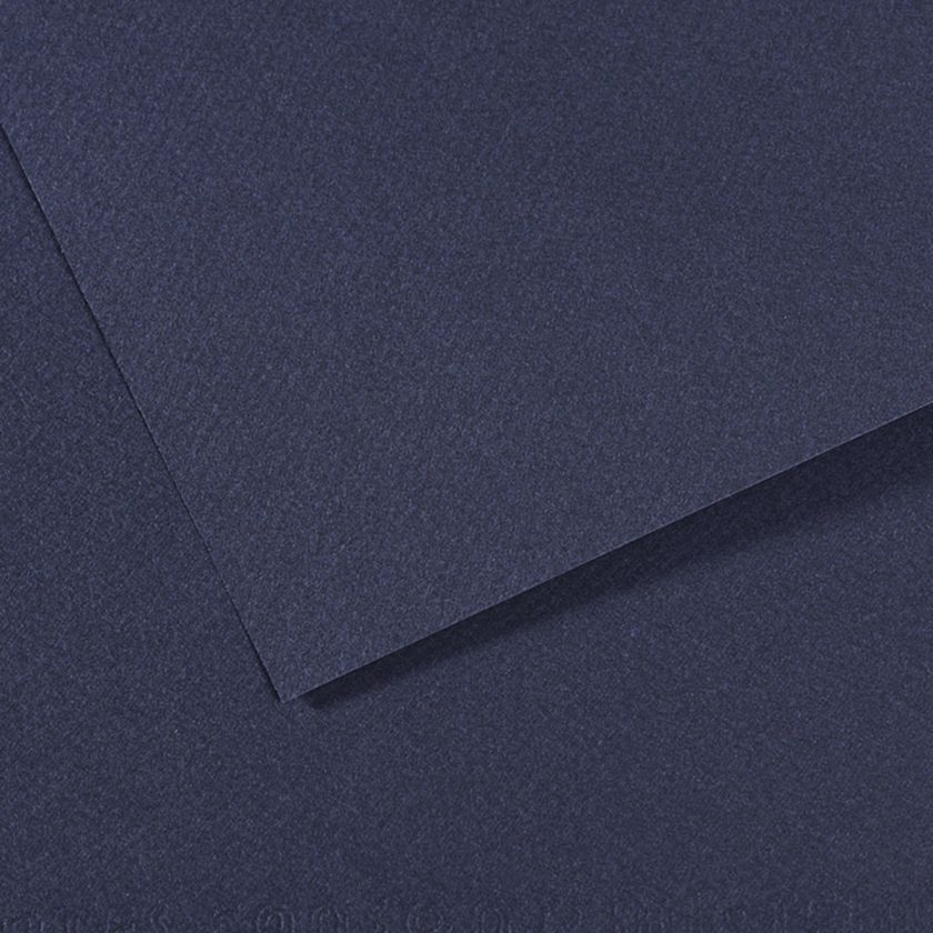 Canson Mi-Teintes Drawing Paper - 19" x 25", Indigo Blue, Single Sheet ...