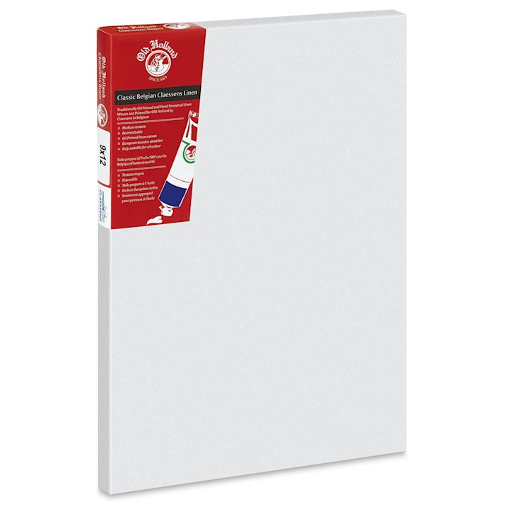 Old Holland Claessens Oil Primed Belgian Linen Canvas - 9" x 12 ...