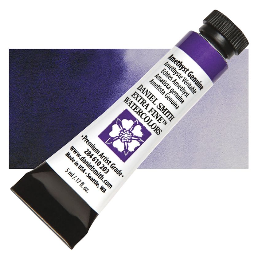 Daniel Smith Extra Fine Watercolor - PrimaTek, Amethyst Genuine, 5 ml ...