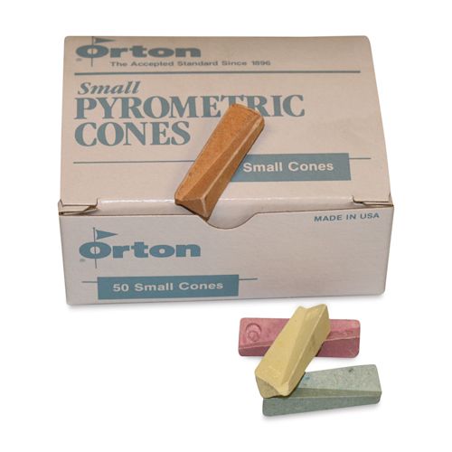 Orton Small Pyrometric Cones, Cone 016, Box of 50 | BLICK Art Materials