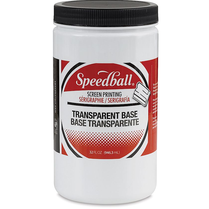 Speedball Fabric and Acrylic Screen Printing Transparent Base - Quart ...