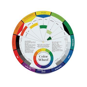 Artist's Color Wheel - Standard Version, 9-1/4" | BLICK Art Materials