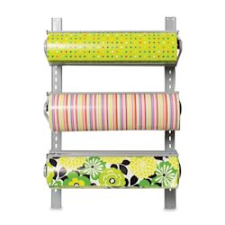 Paper Rack - 36", Wall Mounted, 3 Roll Unit | BLICK Art Materials