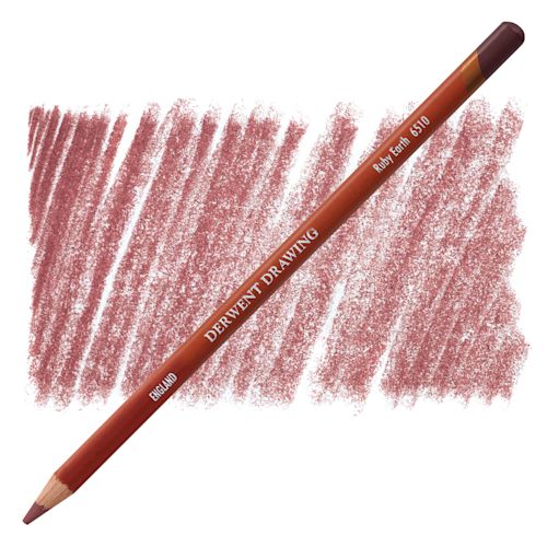 Derwent Drawing Pencil - Ruby Earth | BLICK Art Materials