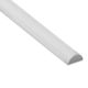 Plastruct Plastic Half-Round Rod - Pkg of 5, 0.187" Dia × 0.093" H × 10 ...