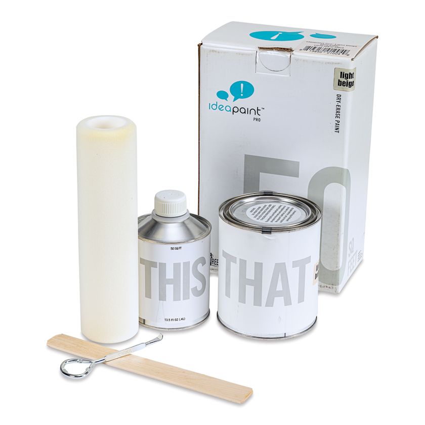 IdeaPaint Pro Series Dry Erase Paint Kits | BLICK Art Materials
