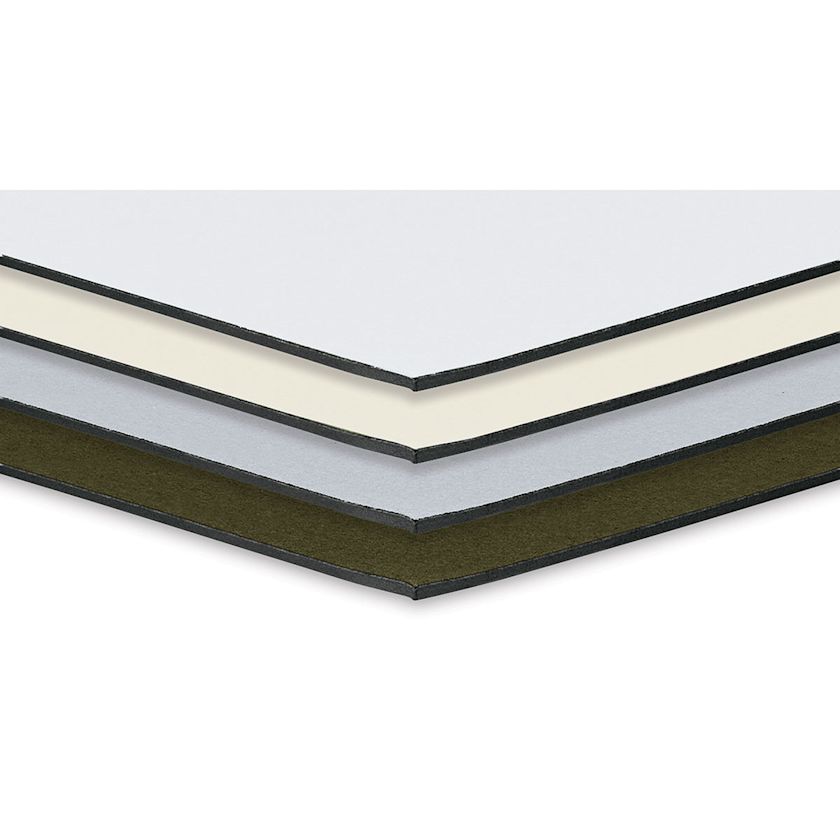 Crescent RagMat Noir Black Core Museum Matboard | BLICK Art Materials