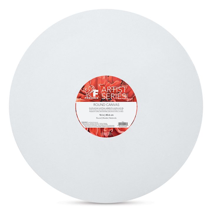 Fredrix Round 5/8" Profile Cotton Canvas | BLICK Art Materials