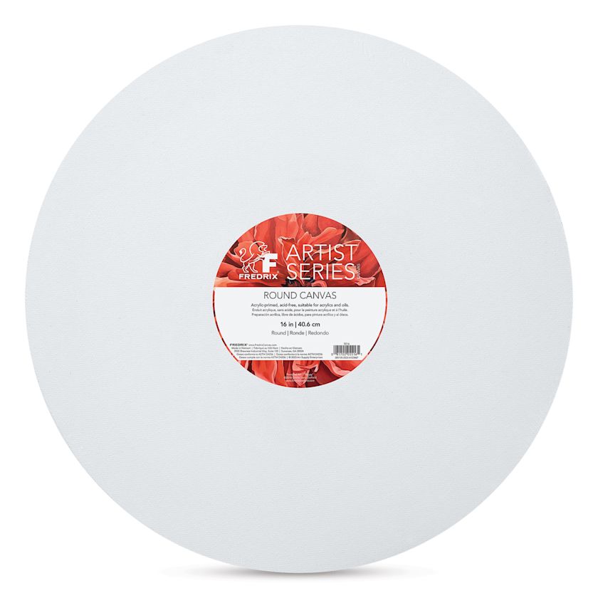 Fredrix Round 5/8" Profile Cotton Canvas | BLICK Art Materials