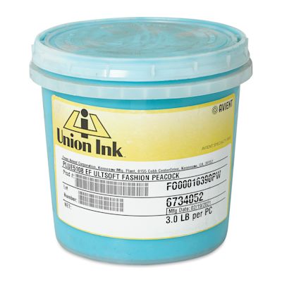 Union Ultrasoft Plastisol Liberty Series Ink - Quart, Peacock Blue ...