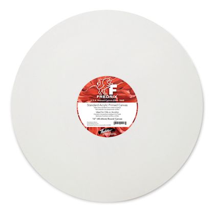 Fredrix Round 5/8" Profile Cotton Canvas | BLICK Art Materials