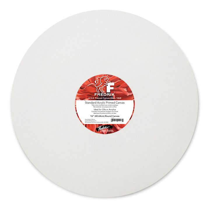 Fredrix Round 5/8" Profile Cotton Canvas | BLICK Art Materials