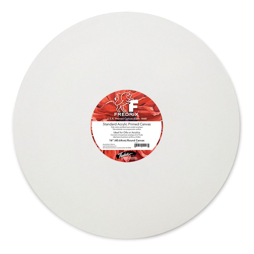Fredrix Round 5/8" Profile Cotton Canvas | BLICK Art Materials
