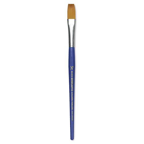 Blick Scholastic Golden Taklon Brush - One-Stroke, 1/2" | BLICK Art ...