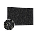 Ghent Recycled Rubber Tackboard - 6 ft x 4 ft, Tan Speckled by Ghent ...
