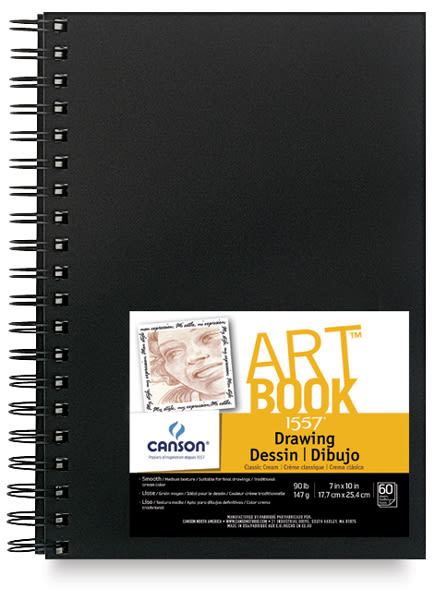 Canson Field Drawing Book - 10" x 7", Wirebound, 60 Sheets | BLICK Art ...