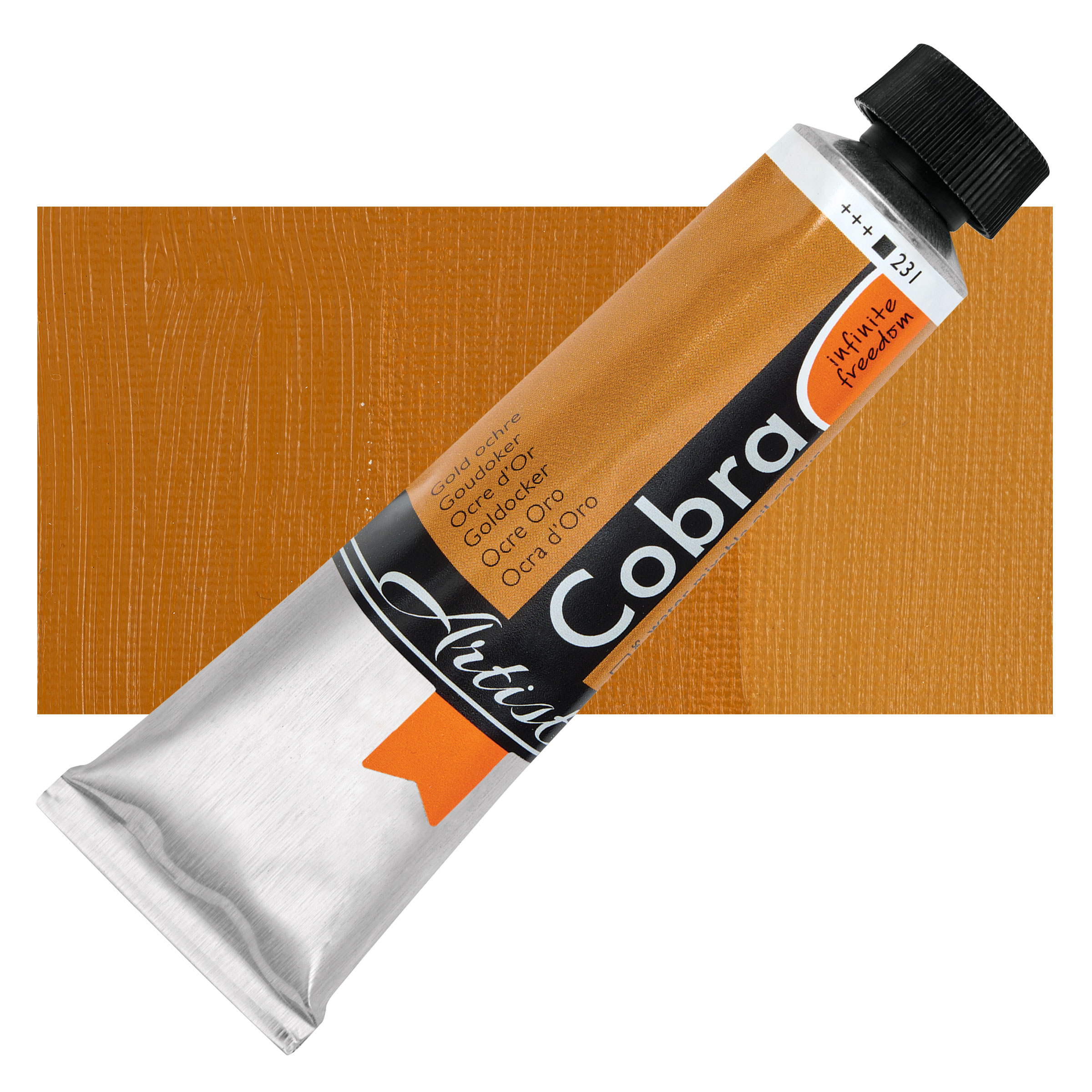 Cobra Artist Water Mixable Oil Paint - Gold Ochre, 40 ml tube | Utrecht ...