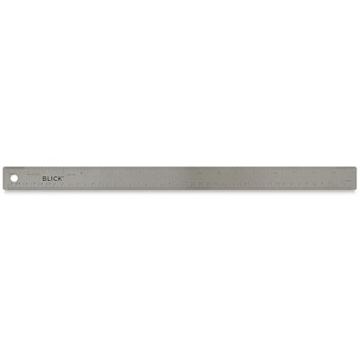 Blick Stainless Steel Ruler - 18", cork backed | BLICK Art Materials