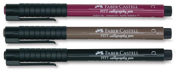 Faber-Castell Pitt Calligraphy Pens and Sets | BLICK Art Materials