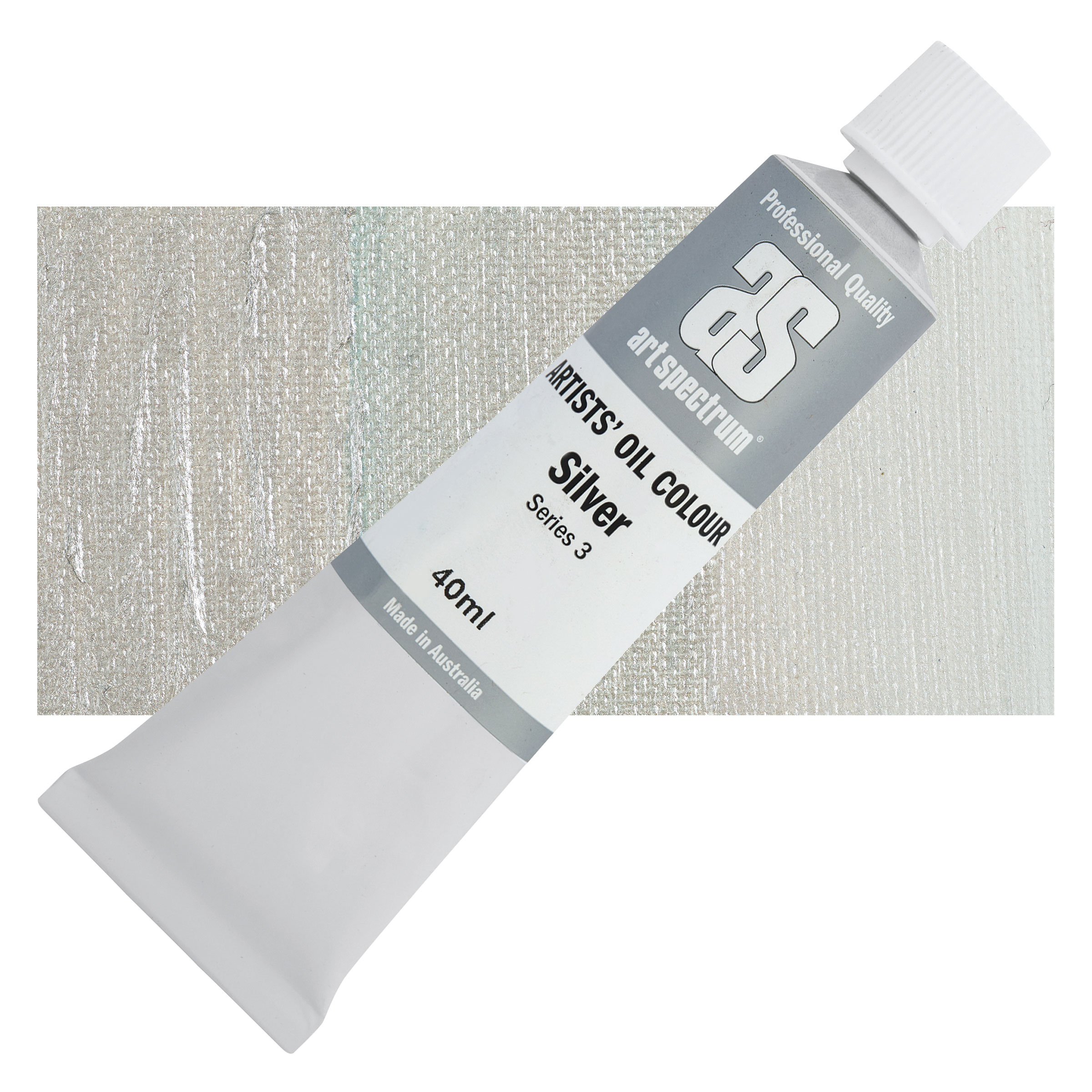 Art Spectrum Artists' Oil Paint - Silver, 40 ml | BLICK Art Materials