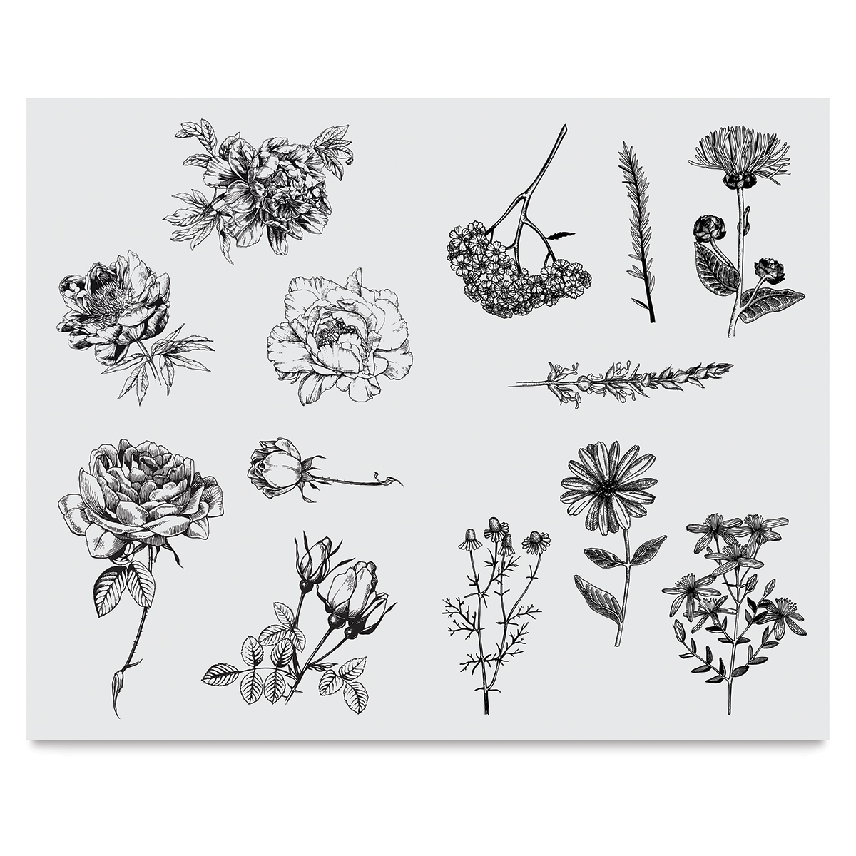 Mayco Designer Silkscreens - Flowers | BLICK Art Materials
