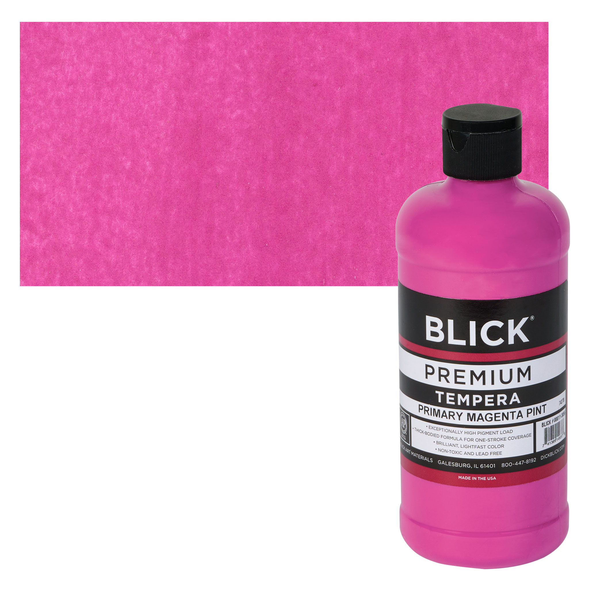 Blick Premium Grade Tempera - Primary Magenta, Pint | BLICK Art Materials