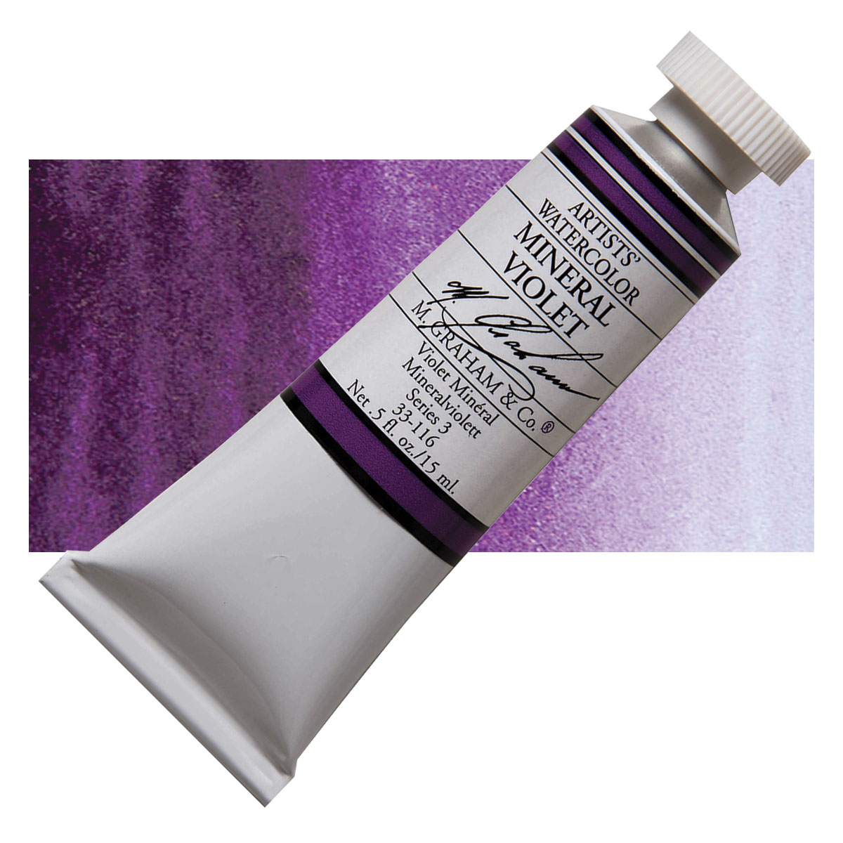 M. Graham Artists' Watercolor - Mineral Violet, 15 ml Tube | BLICK Art ...